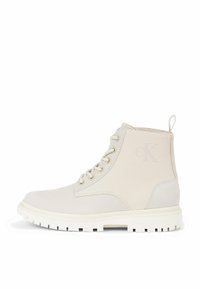 Calvin Klein Botines con cordones - eggshell/crema - Zalando.es