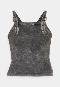 BDG Urban Outfitters BUCKLE STRAP - Top - acid black/schwarz - Zalando.at