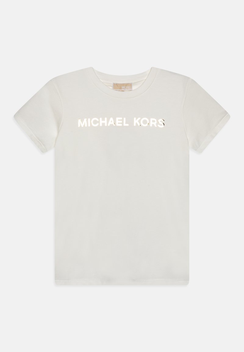Michael Kors Kids SHORT SLEEVES TEE - Print T-shirt - offwhite/off ...