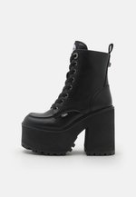 Buffalo KILLAH LACE UP MID - Lace-up ankle boots - black - Zalando.de
