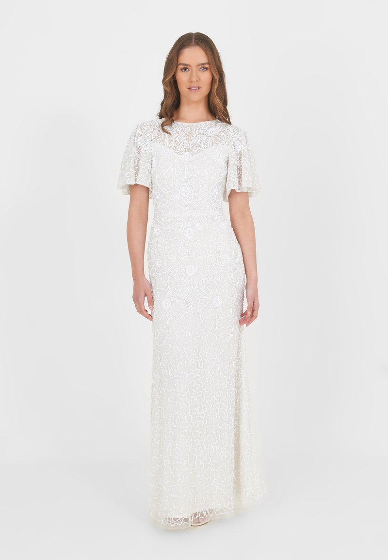 BEAUUT EMBELLISHED SEQUINS - Cocktail dress / Party dress - ivory/white ...