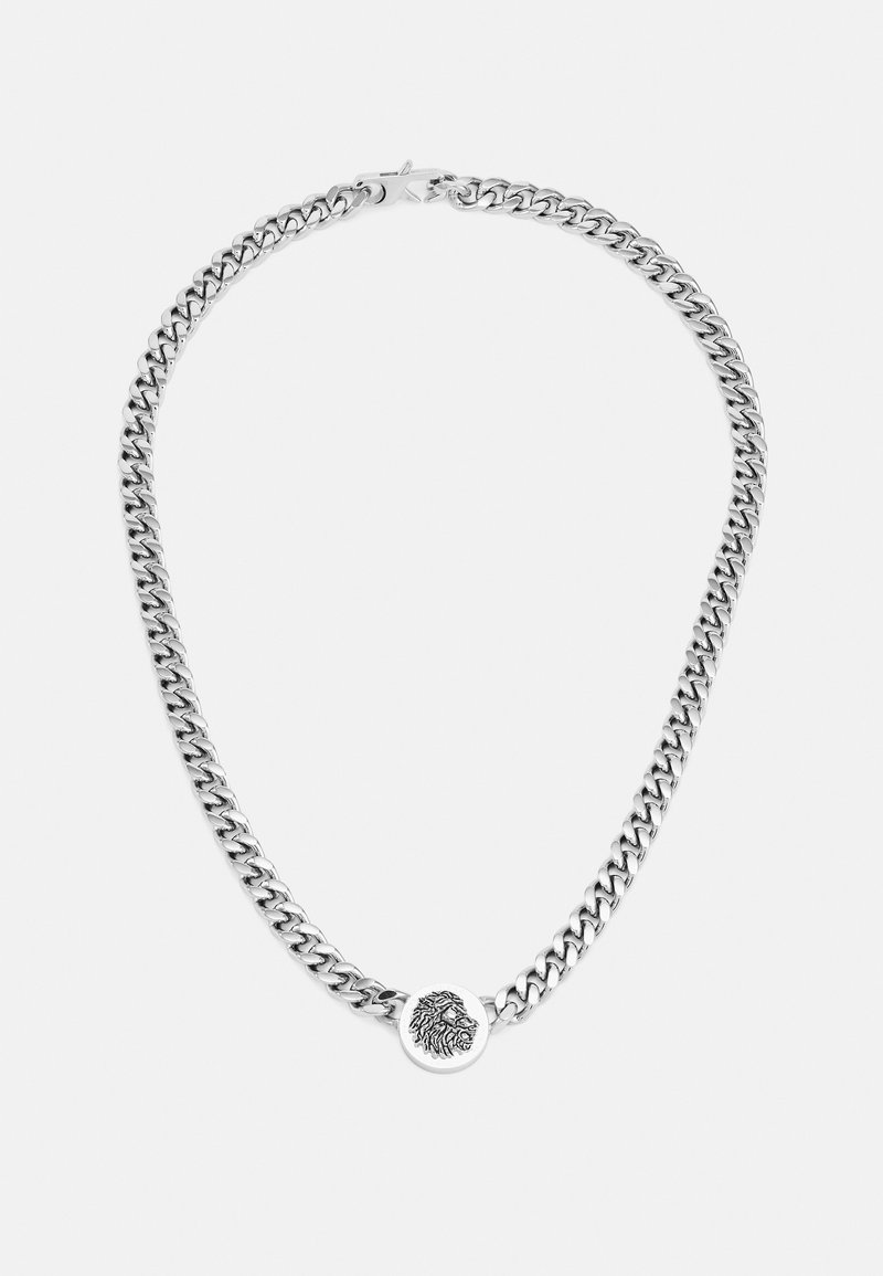 Guess LION KING UNISEX - Necklace - silver-coloured - Zalando