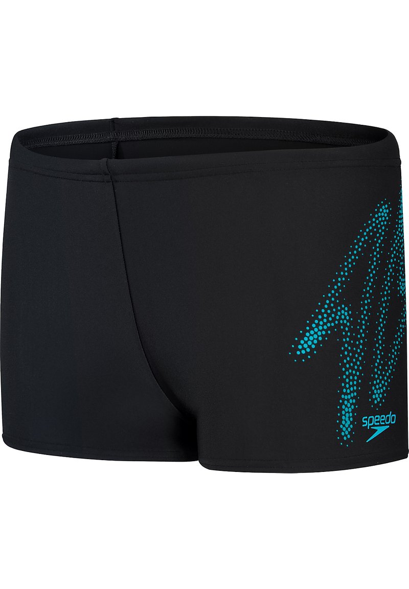 Speedo BOYS HYPER BOOM LOGO PLACEMENT AQUASHORT - Spordišortsid - black ...
