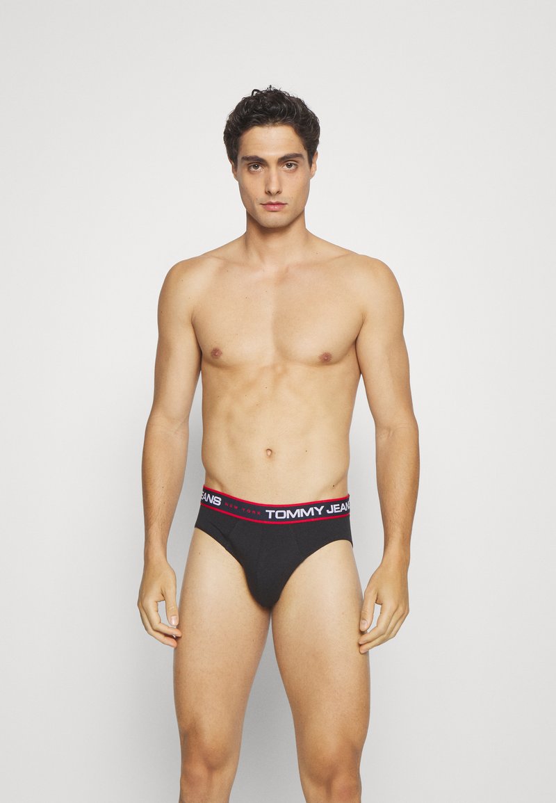 Tommy Jeans BRIEF NEW YORK 3 PACK - Slip - black/noir - ZALANDO.FR
