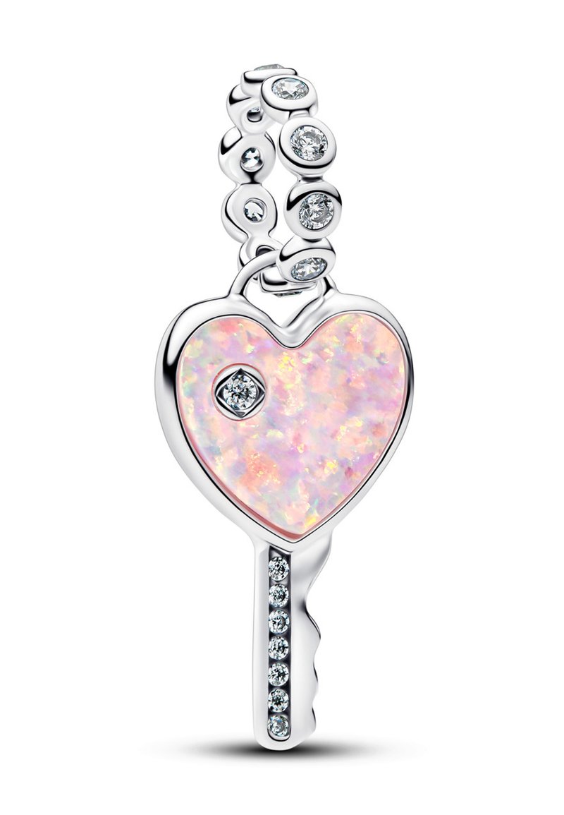 Pandora EN FORME DE CŒUR OPALESCENT - Pendant - ar/silver-coloured ...