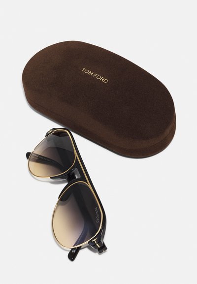 Tom Ford UNISEX - Solbriller - shiny black/sort - Zalando.dk