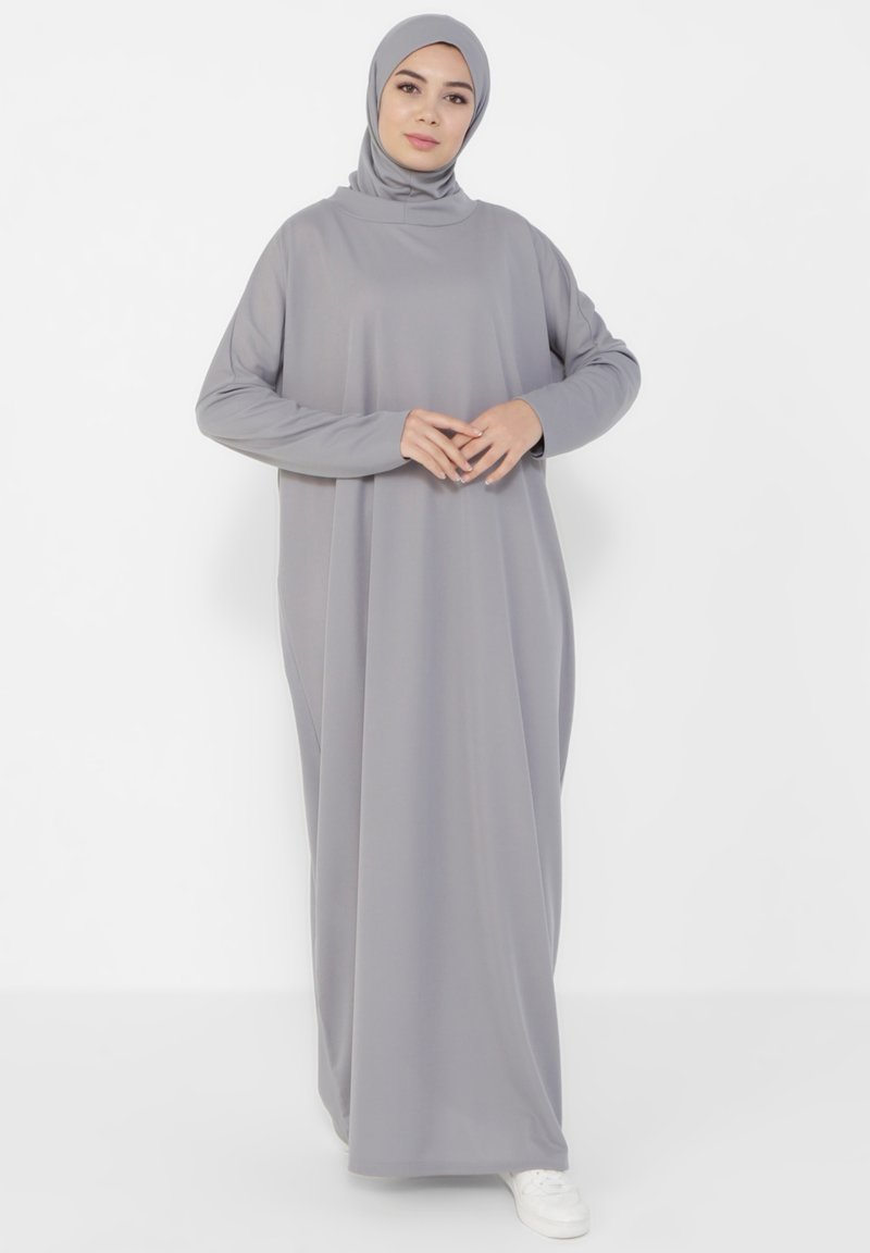 Modanisa PRAYER CLOTHES TAVIN - Maxikleid - grey/grau - Zalando.de