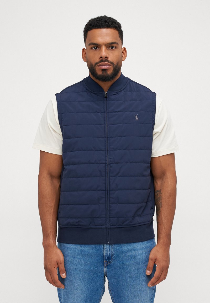 Polo Ralph Lauren Big & Tall VEST - Waistcoat - aviator navy/windsor ...