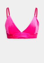 Juicy Couture VELVET TRIANGLE BRA - Top de bikini - pink glo/rosa ...