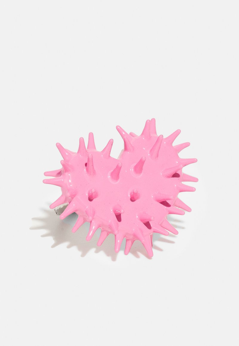 HUGO KREIT SPIKY HEART - Ring - solid pink/pink - Zalando.ie