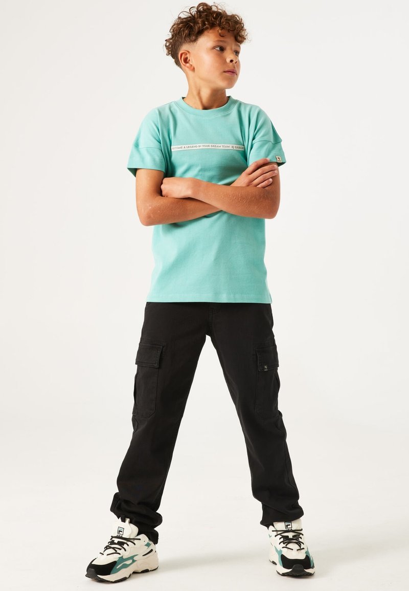 Garcia Print T-shirt - sea green/mint - Zalando