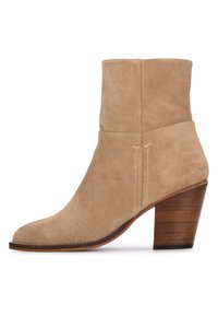 PS POELMAN Classic ankle boots - beige - (Pre-owned) - Zalando