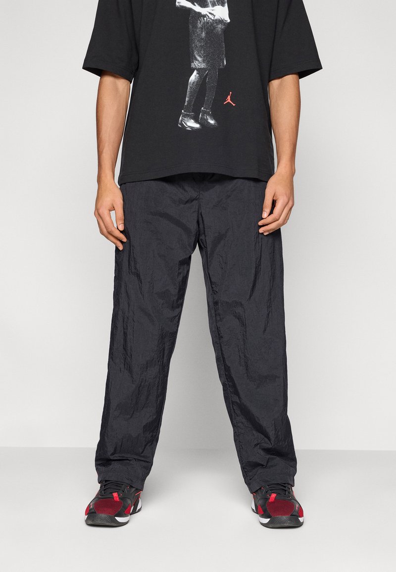 Jordan SPORT CLASSIC PANT - Pantaloni sportivi - black/infrared/nero ...