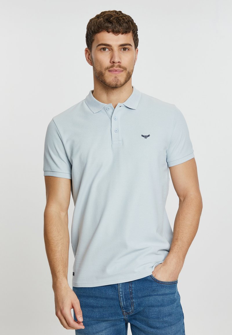 Threadbare REGNA - Polo shirt - baby blue/blue - Zalando.ie
