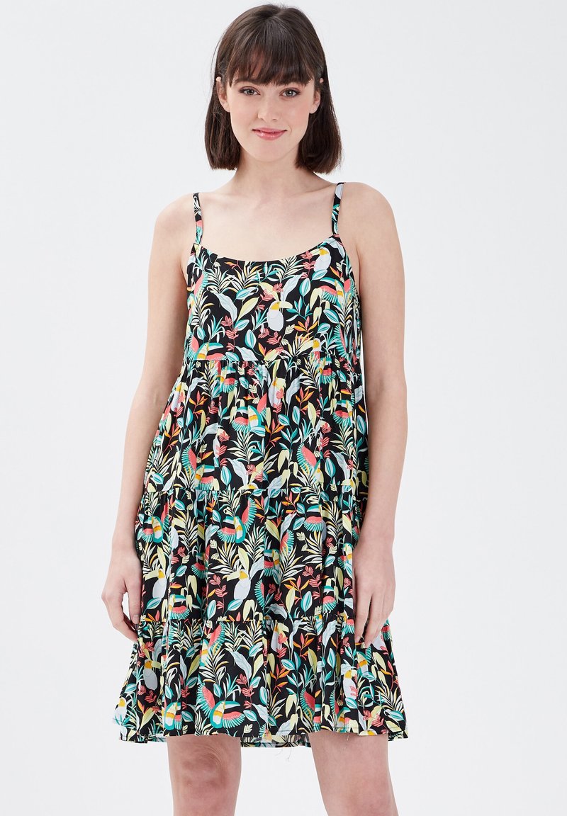 Cache Cache AUSGESTELLTES MIT TRÄGERN - Vestido informal - noir/negro ...