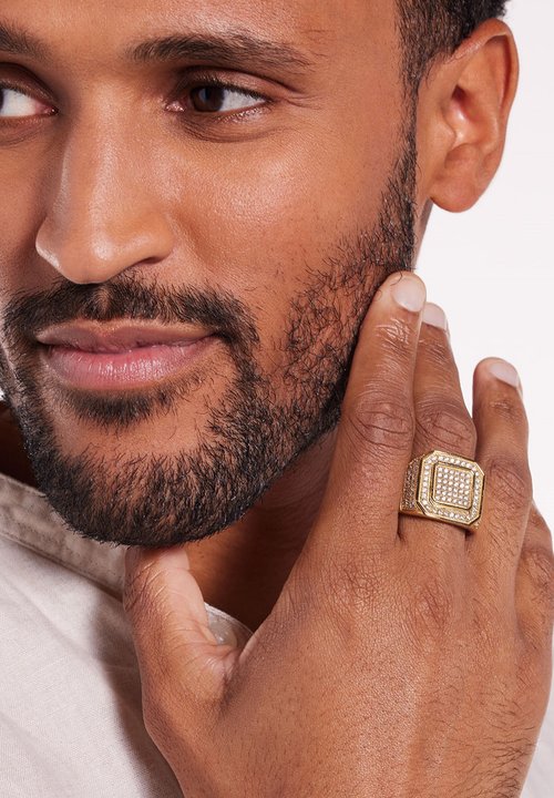 Lucardi CLASSIC - Ring - gold/goudkleurig - Zalando.be