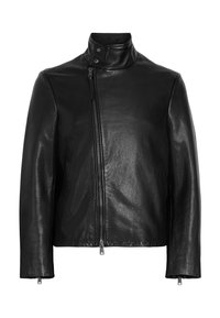 AllSaints TROST BIKER - Lederjacke - black/schwarz - Zalando.at