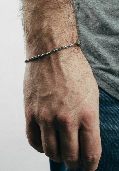 KUZZOI BASIC - Armband - silber/silverfärgat - Zalando.se