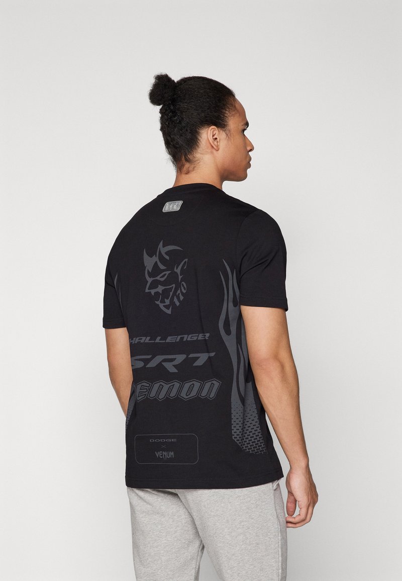 Venum DEMON - T-Shirt print - black/schwarz - Zalando.ch