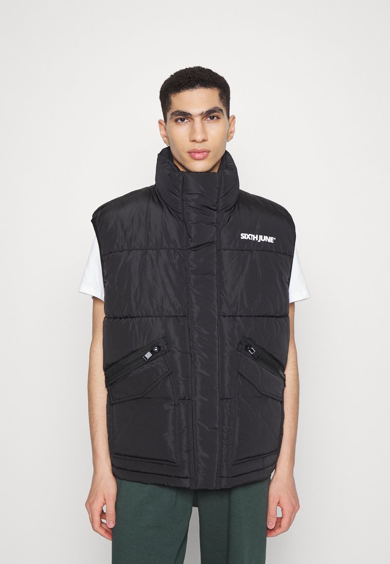 Sixth June OVERSIZE SLEEVELESS JACKET - Weste - blac/schwarz - Zalando.at
