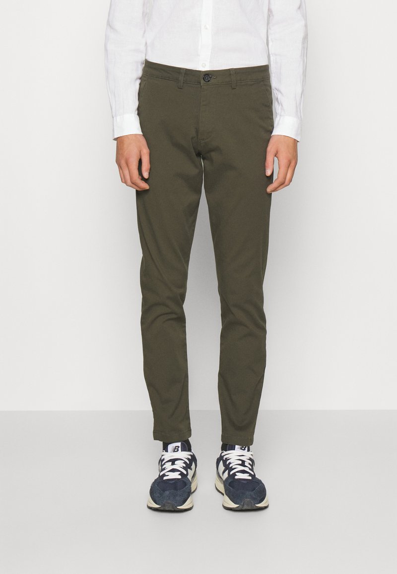 Selected Homme SLH175-SLIM NEW MILES FLEX PANT - Chino - forest night ...