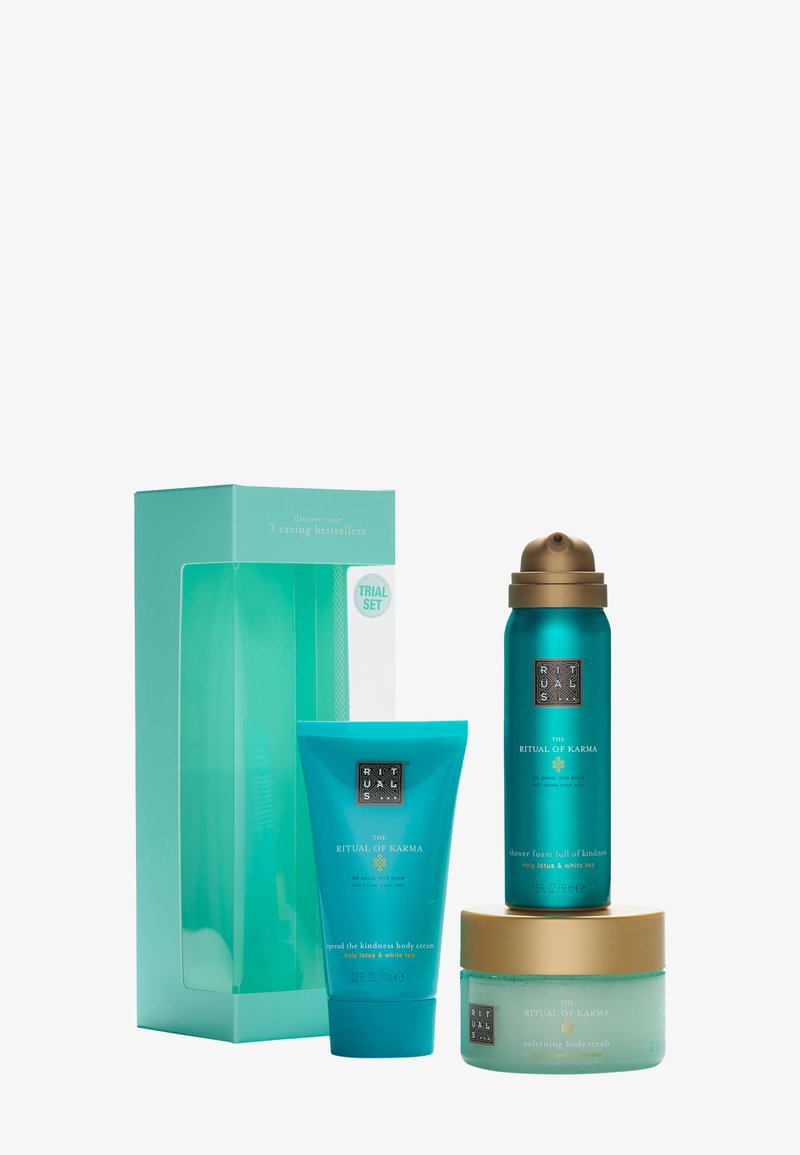 Rituals LOTUS & WHITE TEA MINI BODY SET - DELICATELY SWEET - THE RITUAL ...