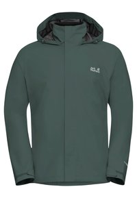Jack Wolfskin TRAILTIME 2L - Impermeabile - sago palm/verde scuro ...