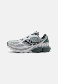 Saucony GRID NXT UNISEX - Trainers - silver/green/grey - Zalando.ie