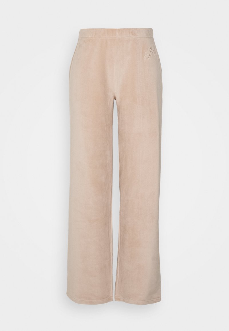 Juicy Couture DOUBLE FACED PANT - Bas de pyjama - warm taupe/beige ...