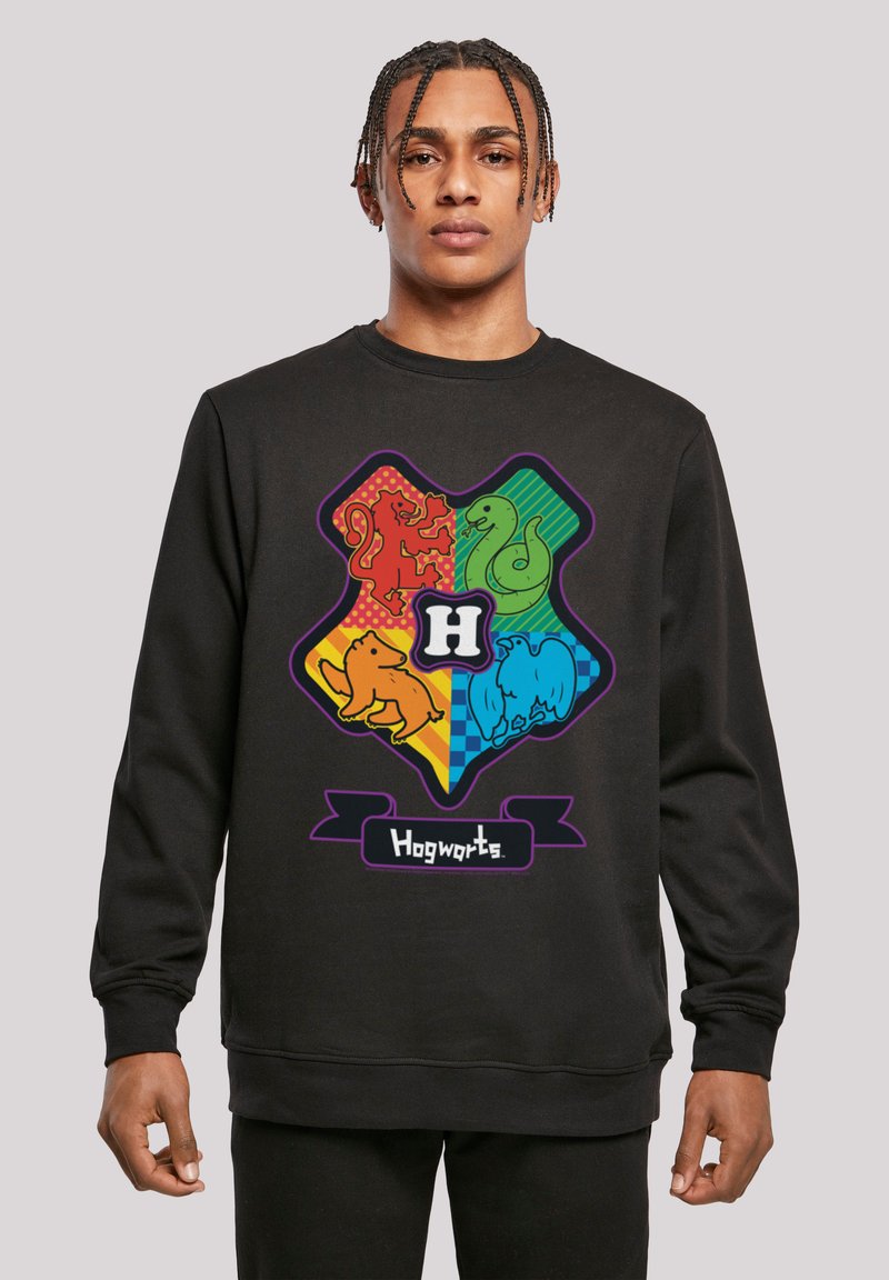 F4NT4STIC HARRY POTTER HOGWARTS JUNIOR CREST - Sweater - black/zwart ...