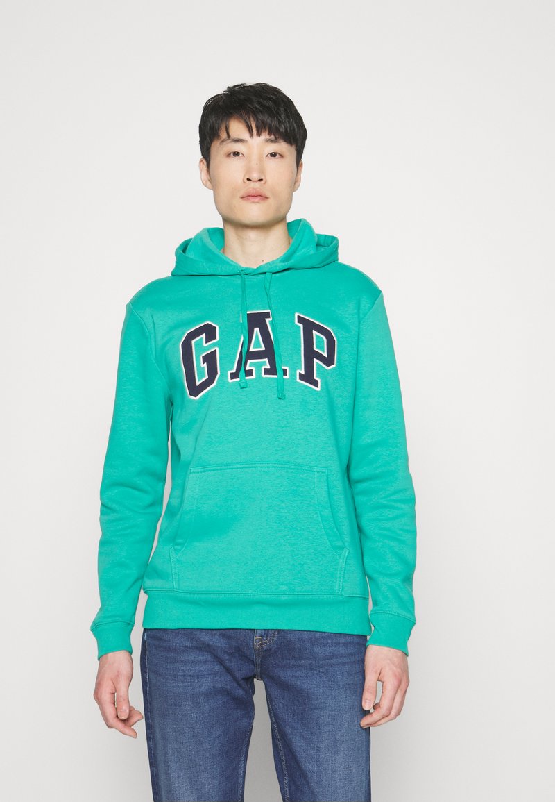 GAP HERITAGE LOGO - Bluză de molton - green/verde - Zalando.ro
