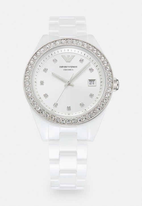 Versace Watches DV ONE - Uhr - white ceramic/weiß - Zalando.ch