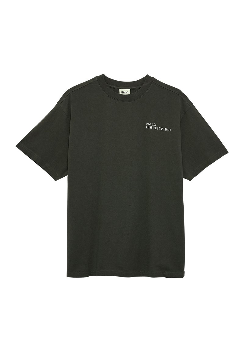 HALO LOGO PHOTO GRAPHIC - T-shirt print - raven/zwart - Zalando.nl