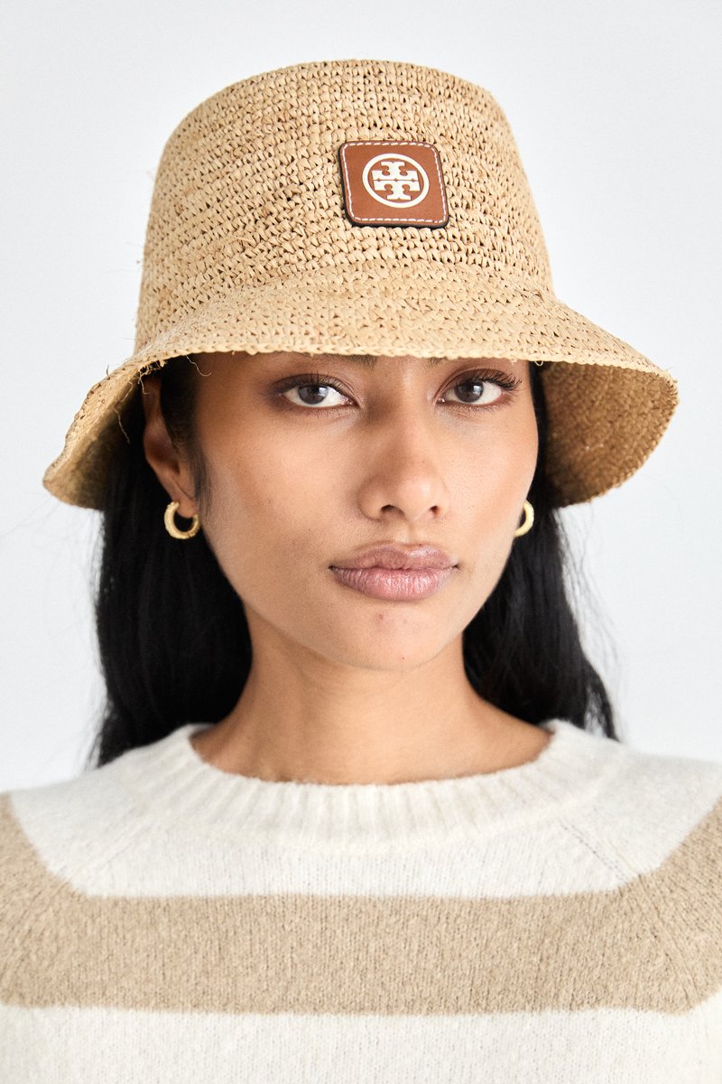 Tory Burch BUCKET HAT - Hatt - natural/offwhite - Zalando.no