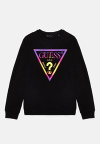 Guess JUNIOR ACTIVE UNISEX - Sweater - jet black/zwart - Zalando.nl