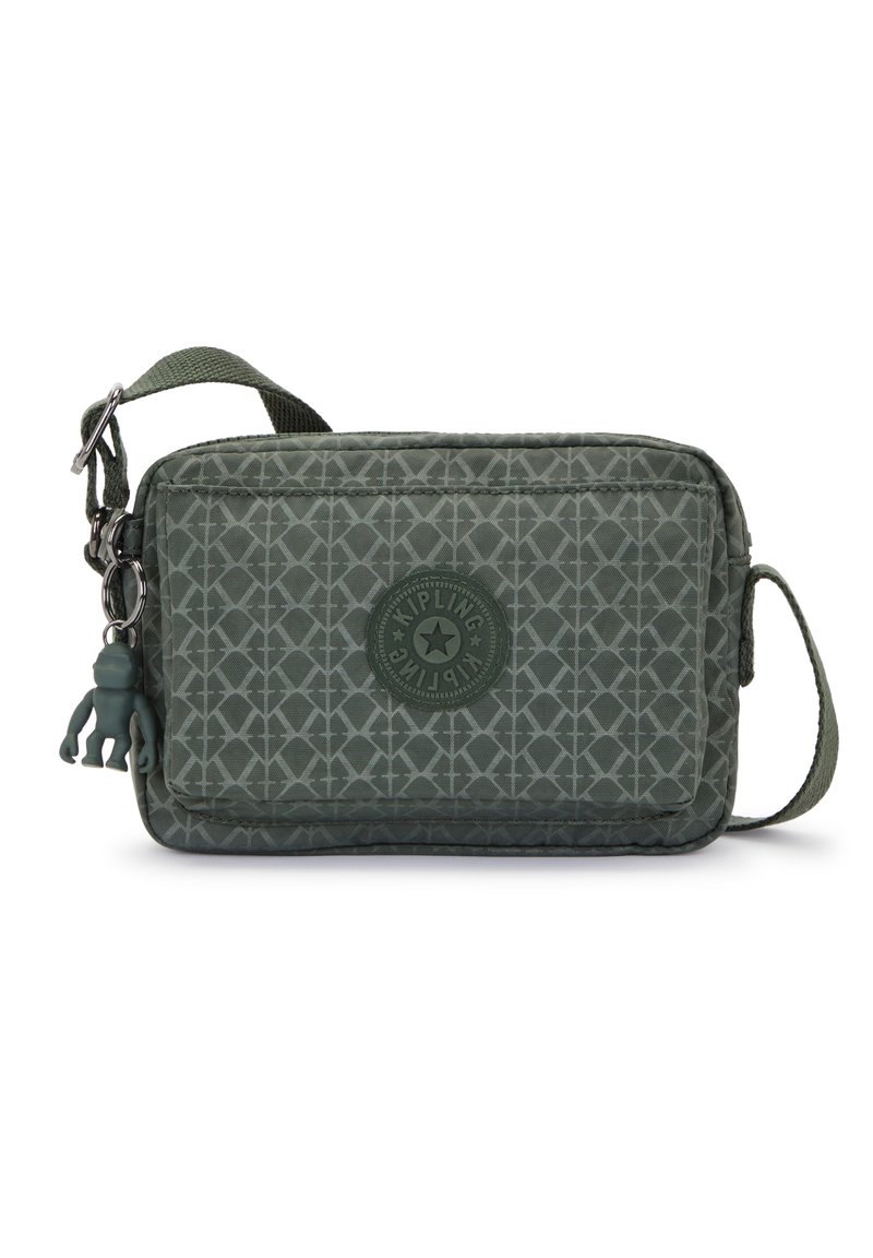 Kipling ABANU - Bandolera - sign green embosse/verde oscuro - Zalando.es