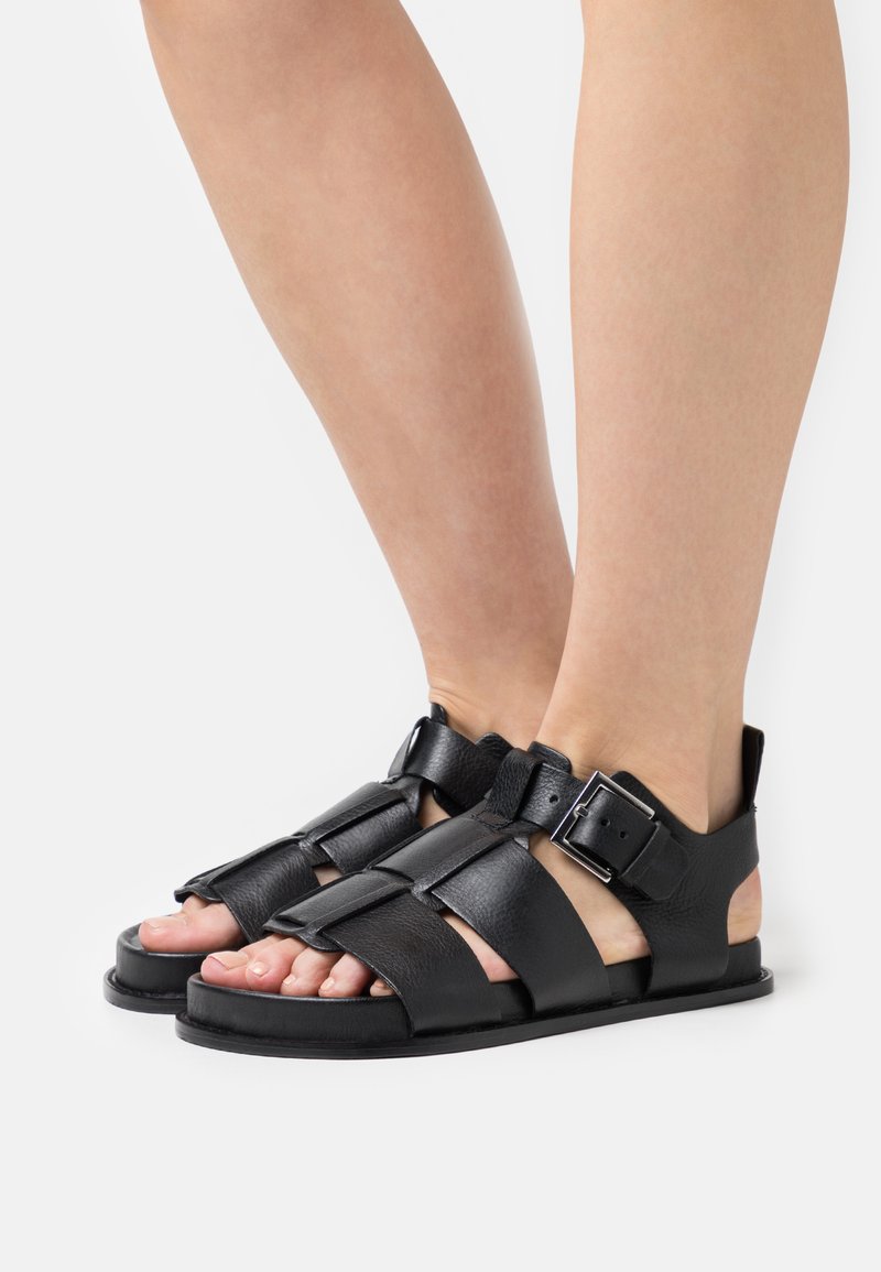 Vero Moda VMMARIE - Sandals - black - Zalando