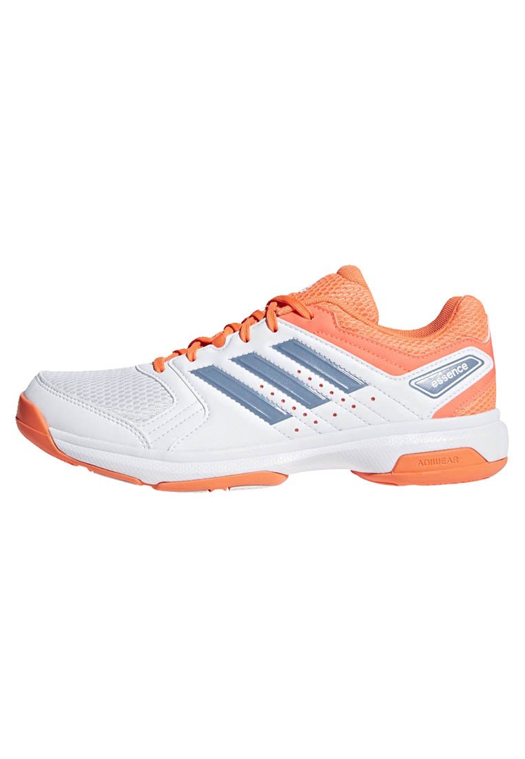 adidas Performance ESSENCE - Handball shoes - weiss/rot/white - Zalando ...