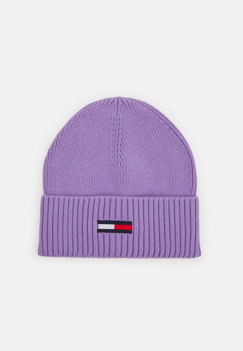 Tommy Jeans FLAG BEANIE - Bonnet - violet viola/violet - ZALANDO.BE