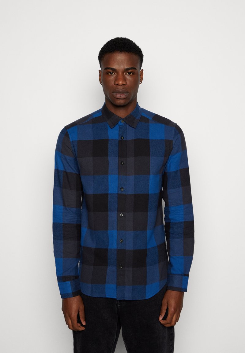 Only & Sons ONSGUDMUND LIFE LS 3T CHECK NOOS - Skjorter - true blue/blå ...