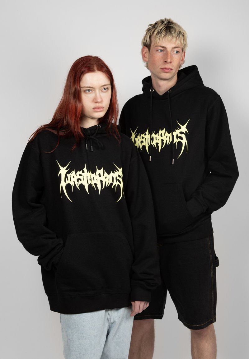 Wasted Paris HOODIE UNISEX - Jersey con capucha - black/negro - Zalando.es