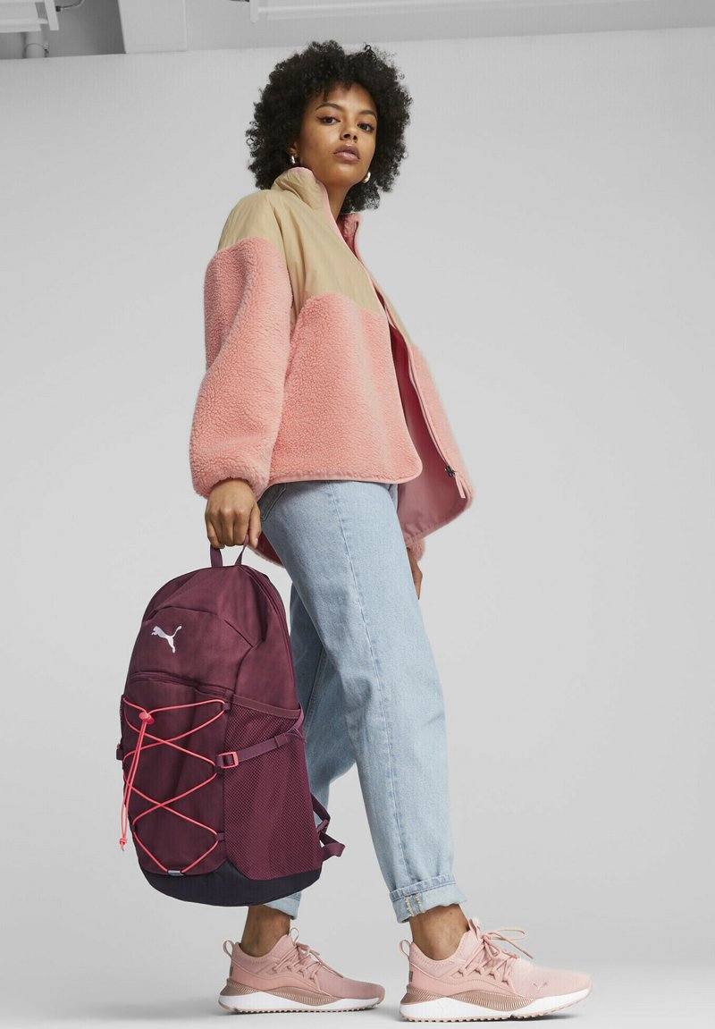 Puma PLUS PRO - Zaino - dark jasper/rosso - Zalando.it