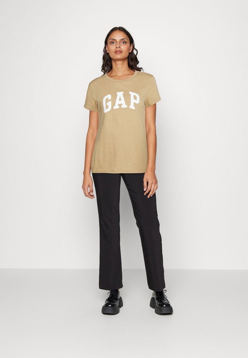 GAP FRANCHISE TEE 2 PACK - Print T-shirt - mojave/khaki - Zalando.ie