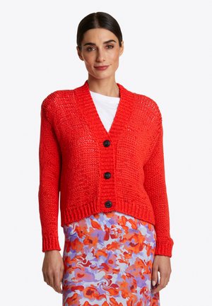 PETER HAHN Cardigan - rot/rosso - Zalando.it
