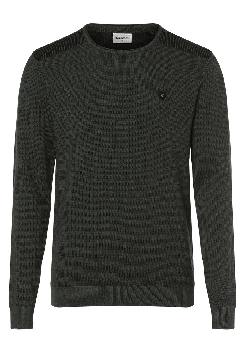 NO EXCESS Strickpullover - tanne/grün - Zalando.at