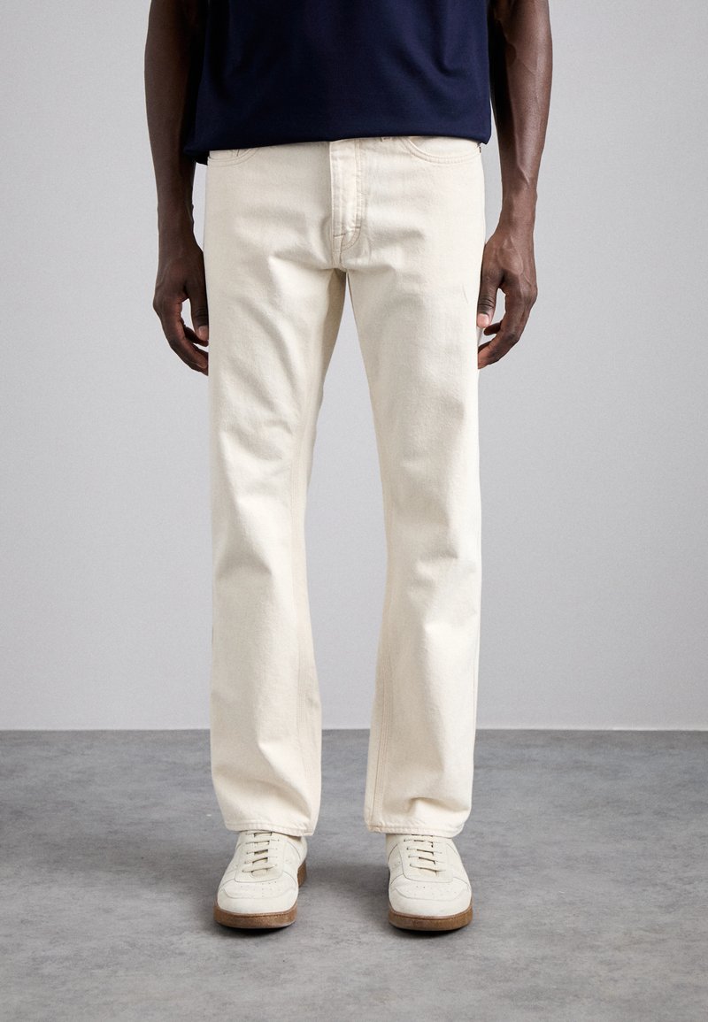Tiger of Sweden MARTY - Straight leg jeans - ecru denim/wit denim ...