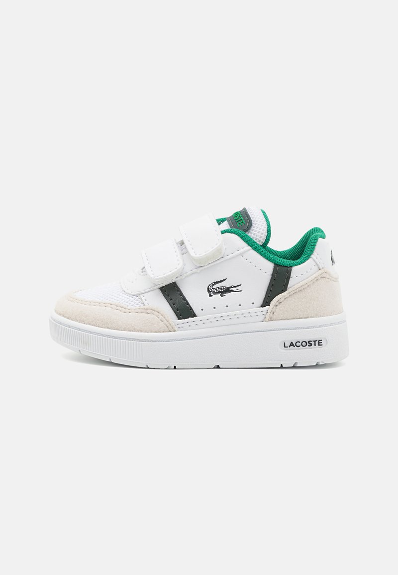 Lacoste T-CLIP INFANTS TRAINERS - Zapatillas - white/green/blanco - Zalando.es