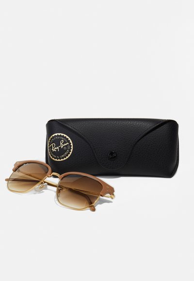 Ray-Ban NEW CLUBMASTER UNISEX - Sonnenbrille - beige/gold-coloured ...