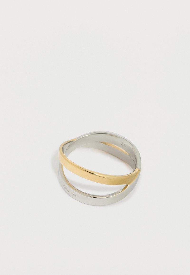 Calvin Klein ELLIPTICAL - Ring - gold-coloured/silver-coloured/gold ...