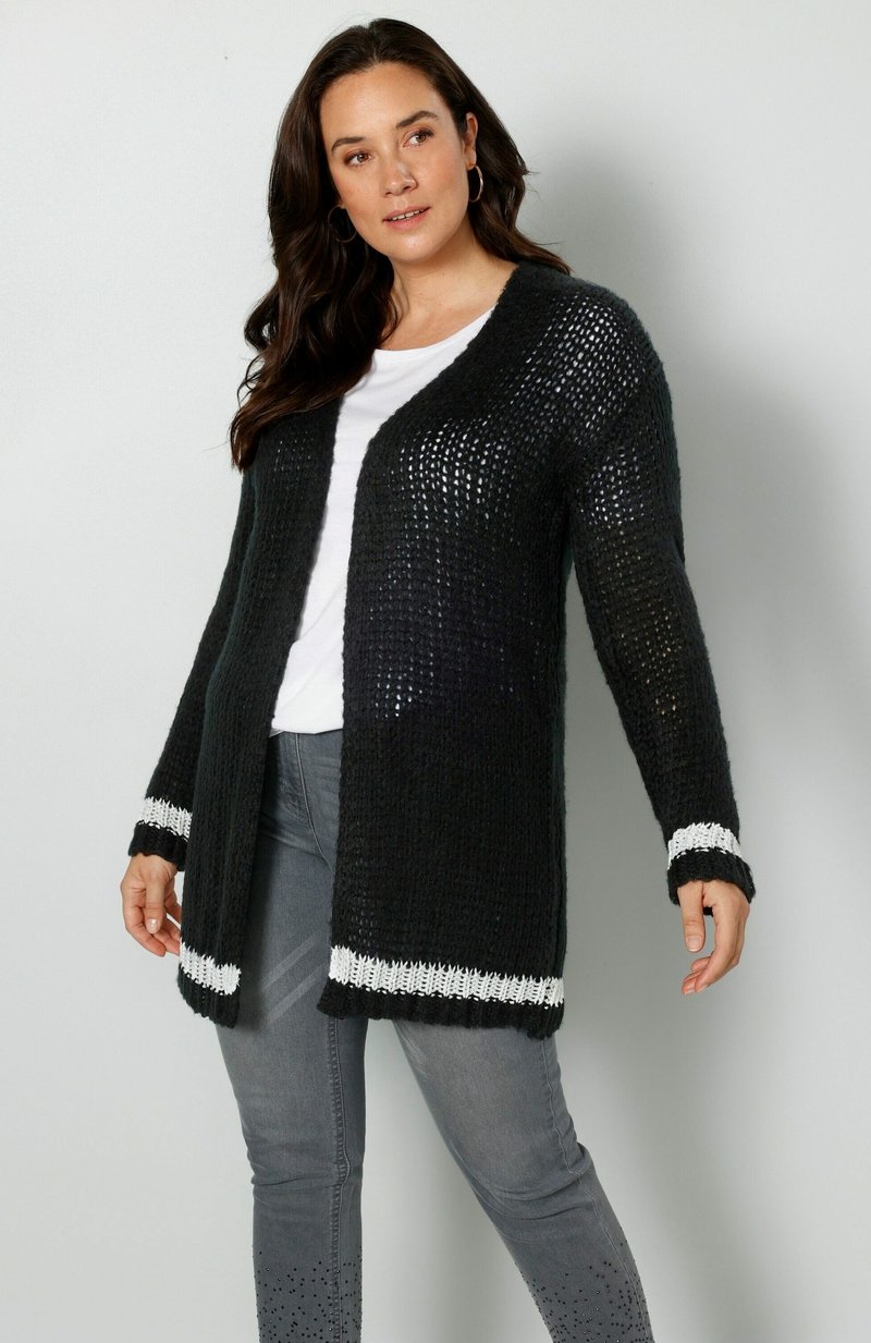 MIAMODA Cardigan - black - Zalando